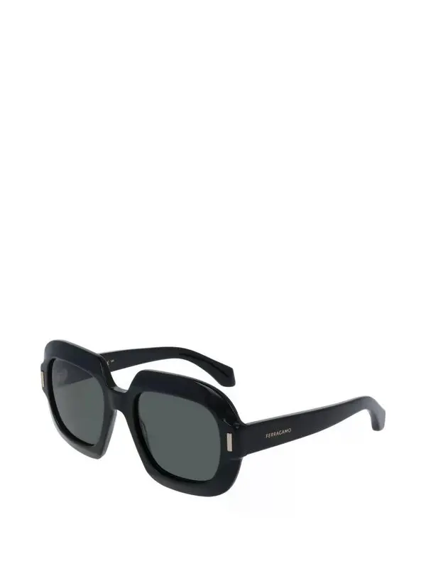 FERRAGAMO Square Frame Sunglasses