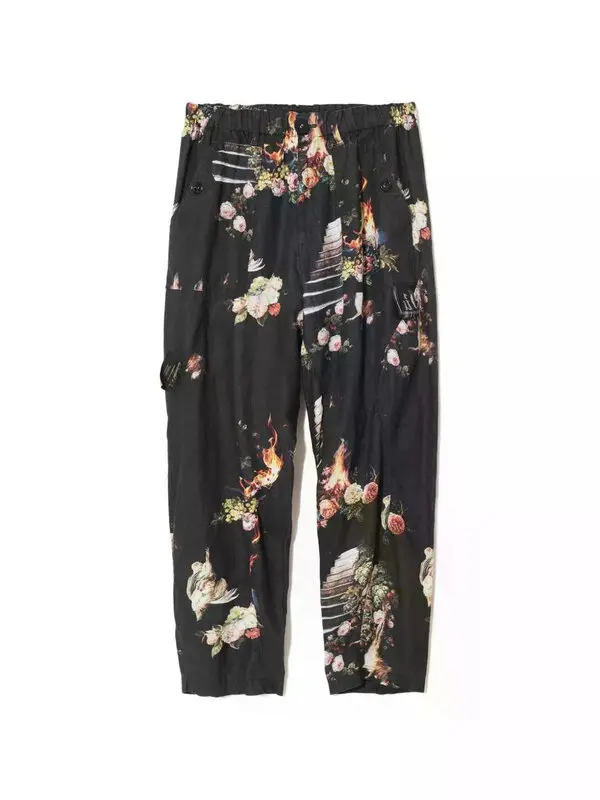 Undercover Graphic-print Trousers