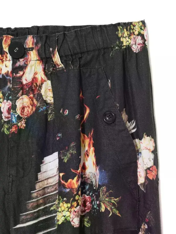 Undercover Graphic-print Trousers