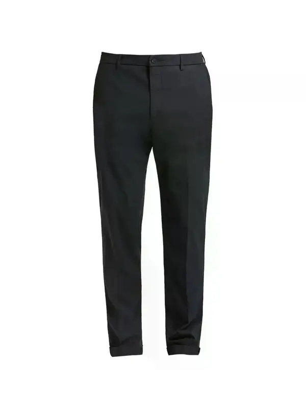 Peserico Button-fastening Cotton Chino Trousers
