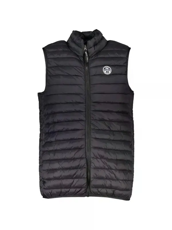 NORTH SAILS Quilted Sleeveless Jacket - Black