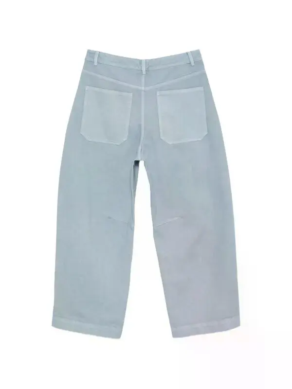 ROBERTO COLLINA Panelled Wide-leg Trousers
