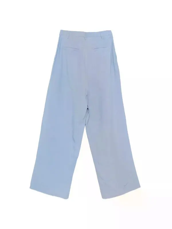 MERCI Pleated Wide-leg Trousers