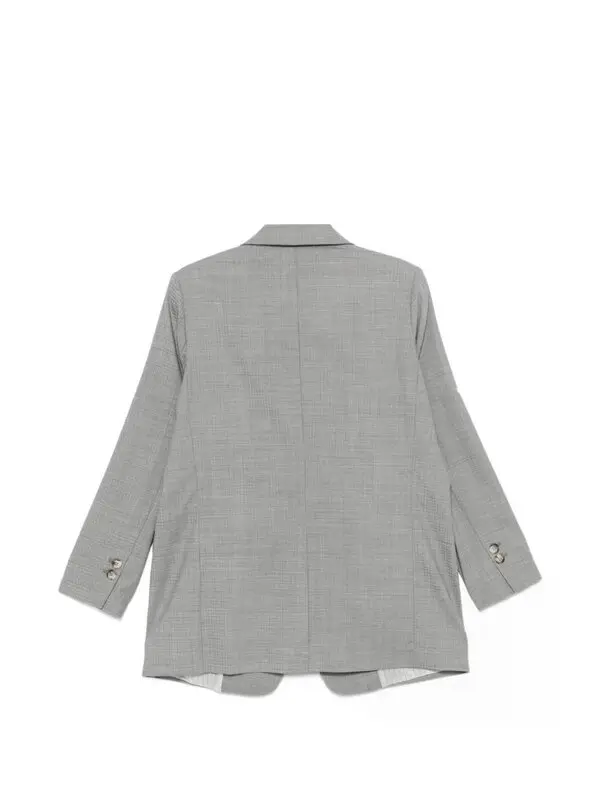 MERCI Single-breasted Blazer With Peak Lapels