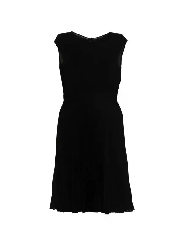 Prada Pleated Sleeveless A-line Dress