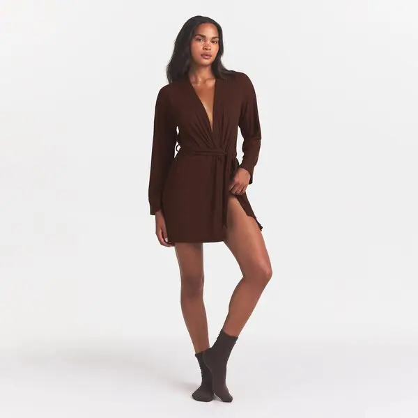 SKIMS Robe | Deep Neutral | | Soft Lounge - Cocoa
