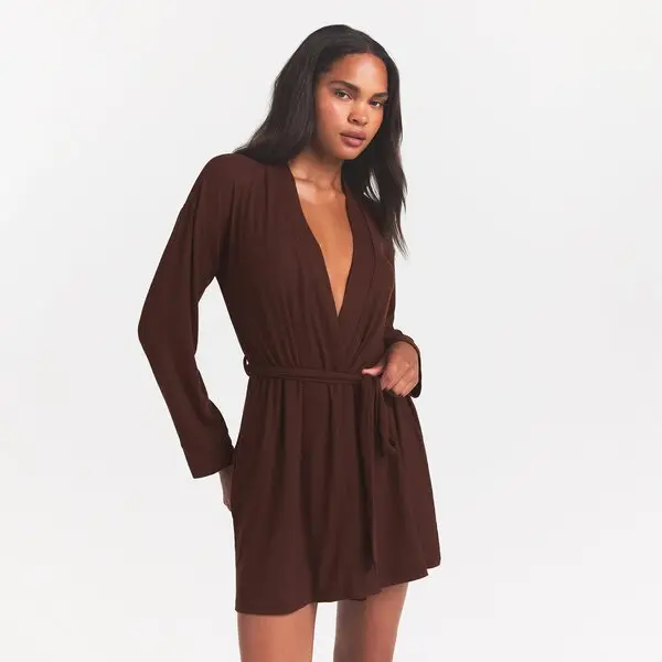 SKIMS Robe | Deep Neutral | | Soft Lounge - Cocoa