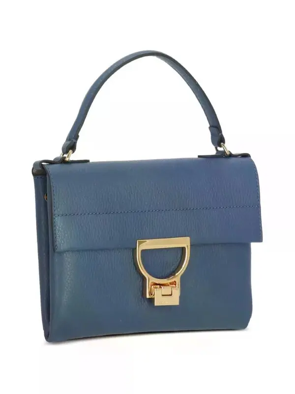COCCINELLE Mini Arlettis Leather Tote Bag - Blue
