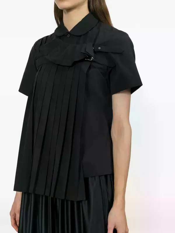 Noir Kei Ninomiya Pleated Shirt