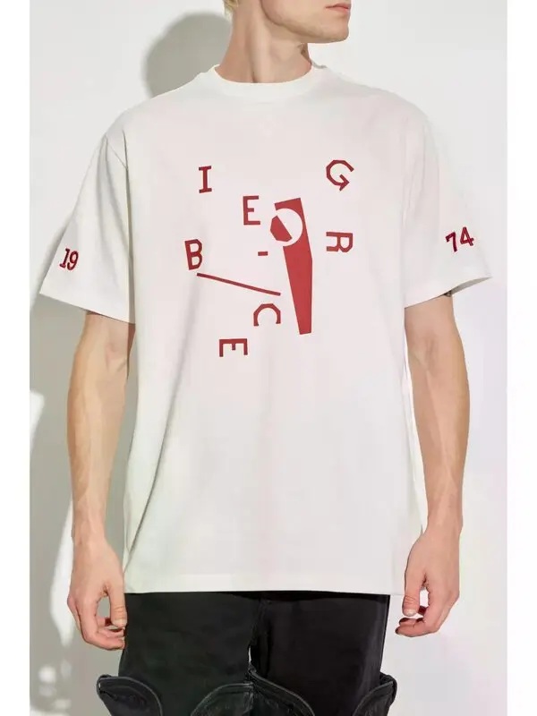 Iceberg Graphic-logo-print Cotton T-shirt