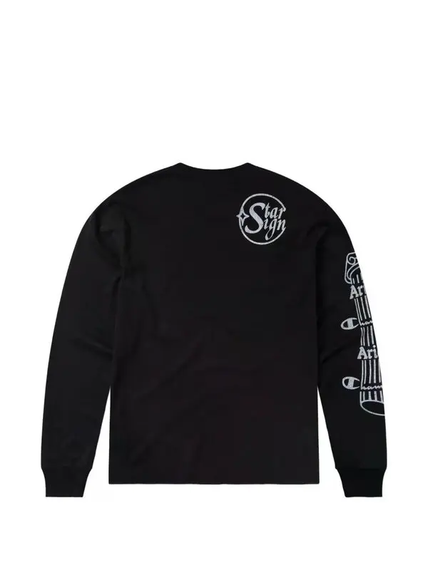 Champion X Aries Graphic-print Sweatshirt - Black