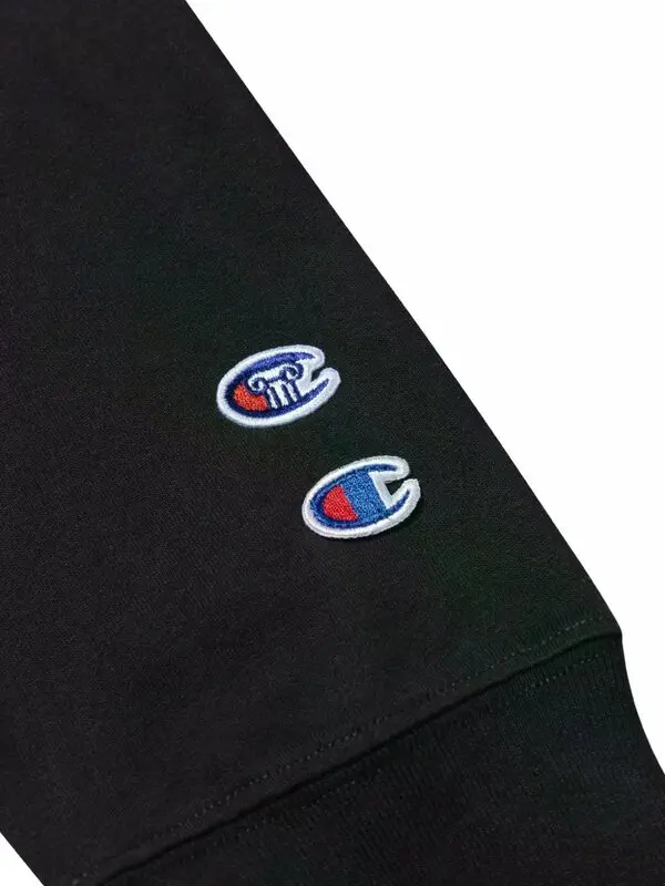 Champion X Aries Graphic-print Sweatshirt - Black
