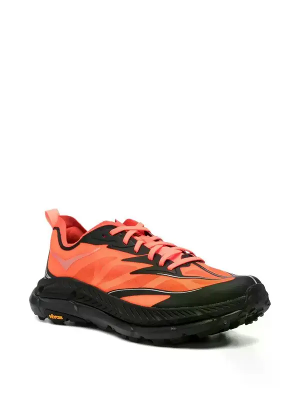 HOKA® Panelled Mesh Low-top Sneakers - Orange