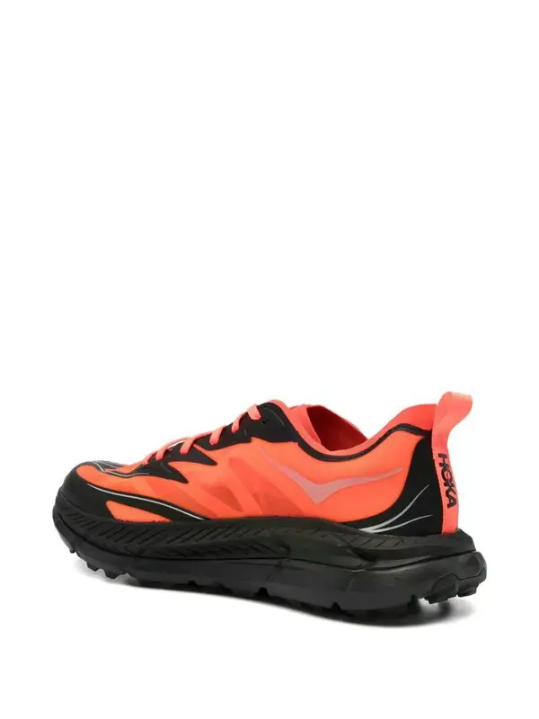 HOKA® Panelled Mesh Low-top Sneakers - Orange