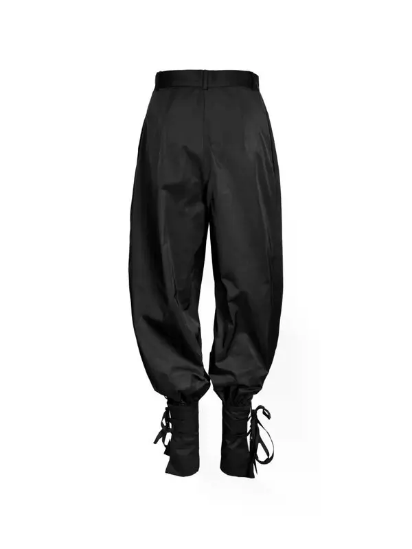 IOANA CIOLACU Balloon-leg Trousers - Black