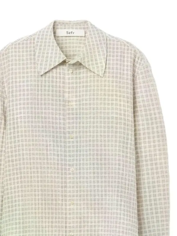 Séfr Wes Checked Shirt