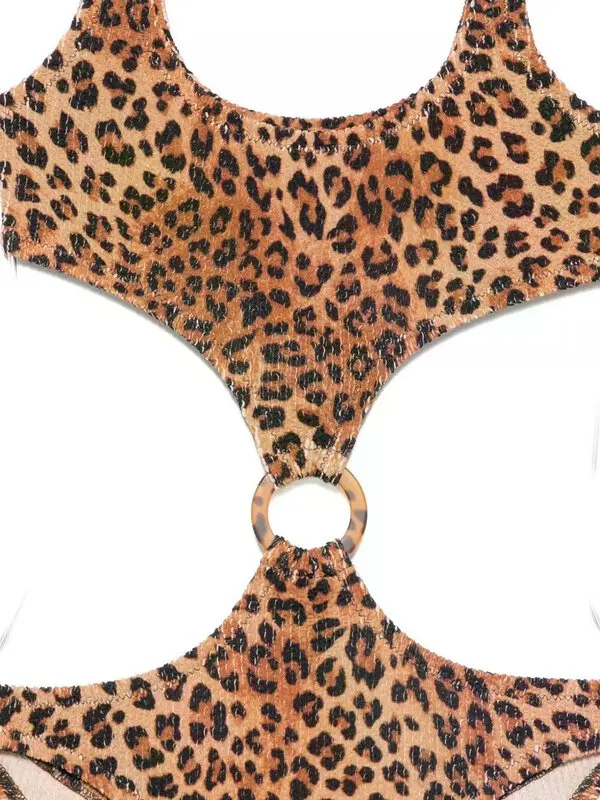 MC2 SAINT BARTH Animal-print One-piece Swimsuit