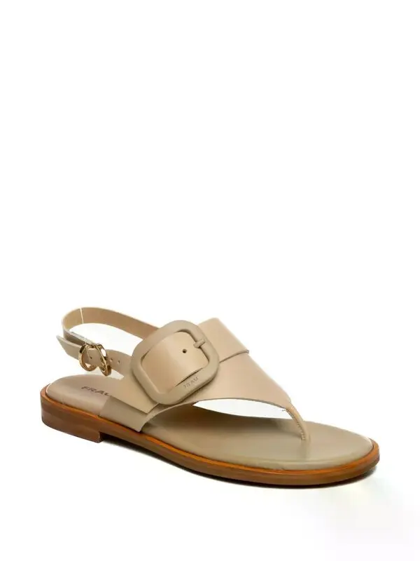 FRAU Buckle-detail Leather Sandals