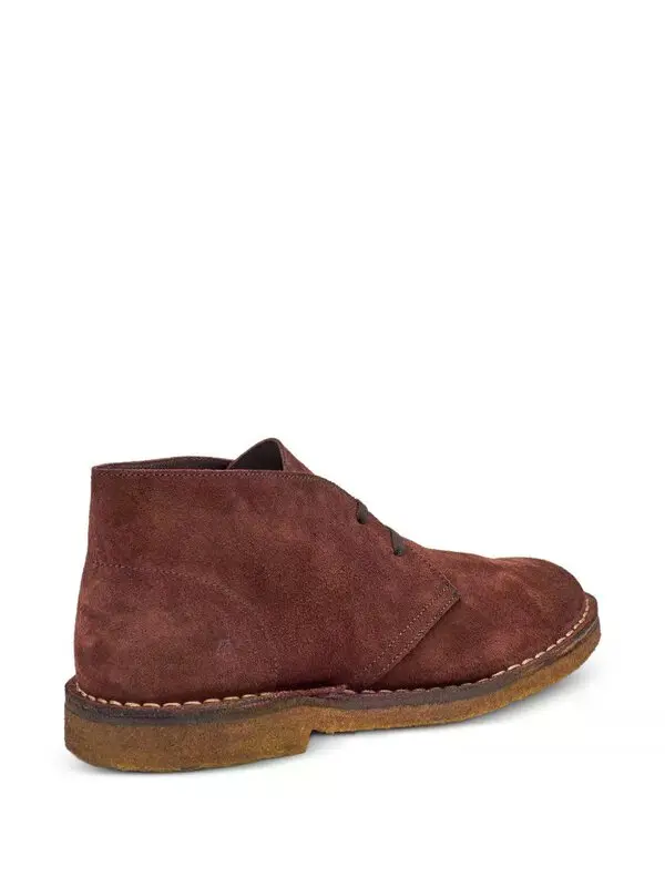 FRAU Suede Crepe-sole Desert Boots