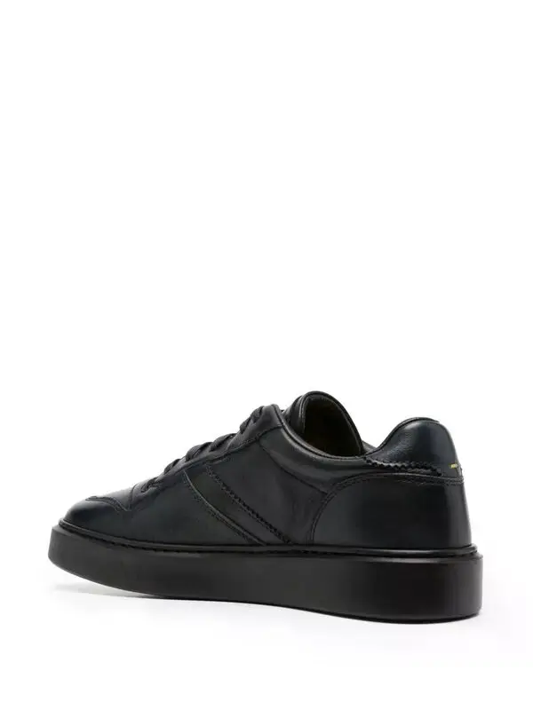 DOUCAL'S Grained Leather Sneakers