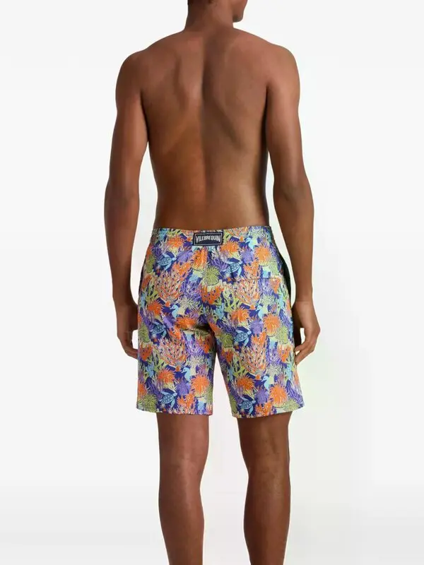 Vilebrequin Printed Swim Shorts - Blue