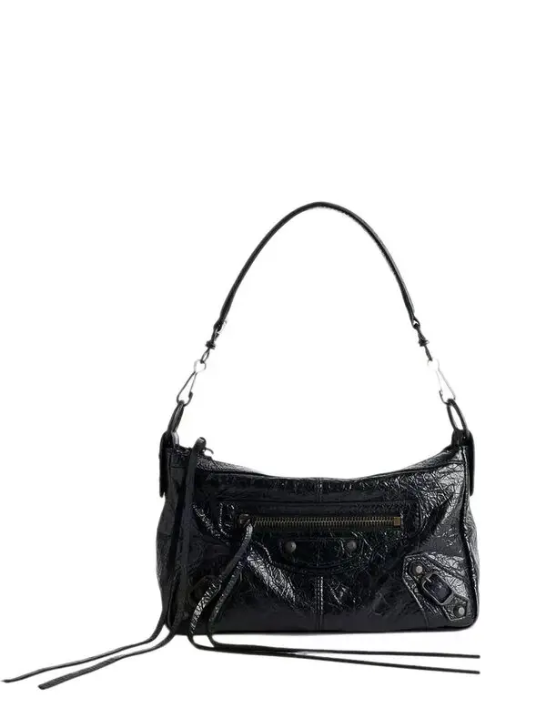 Balenciaga Mini Le City Shoulder Bag - Black