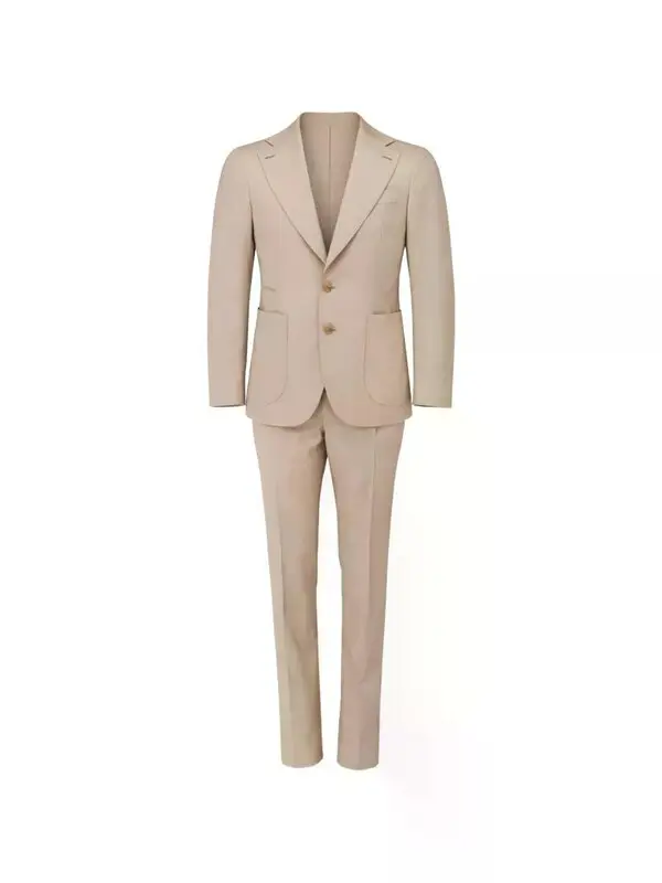 FRANZESE COLLECTION Stefano De Martino Single-breasted Suit - Neutrals