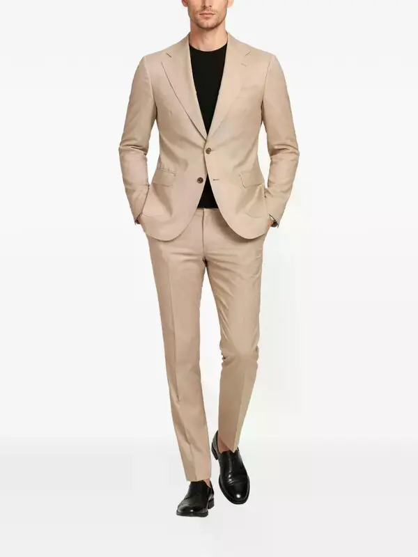 FRANZESE COLLECTION Stefano De Martino Single-breasted Suit - Neutrals