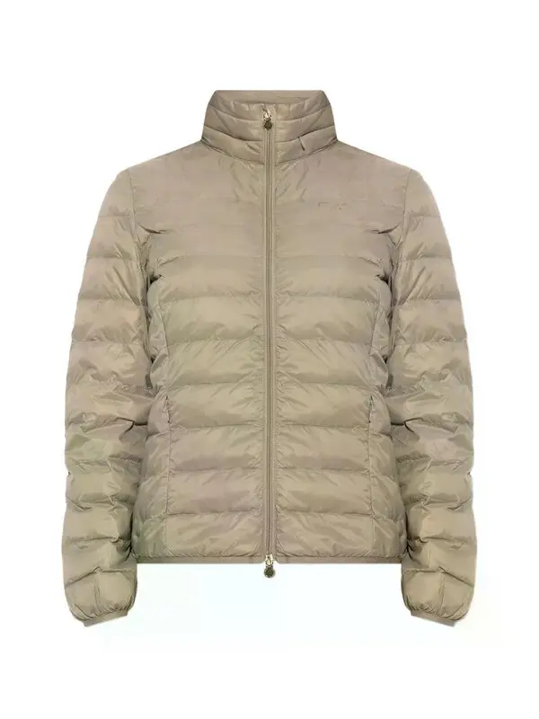 EA7 Logo-print Padded Jacket - Neutrals