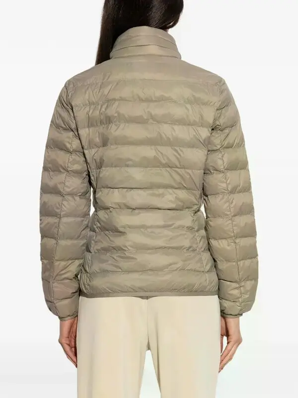 EA7 Logo-print Padded Jacket - Neutrals