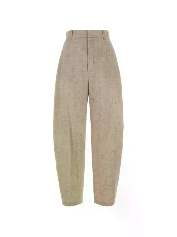 Moschino Melange Tailored Trousers - Neutrals