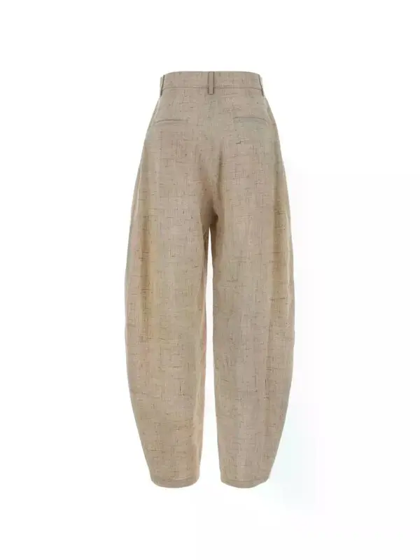 Moschino Melange Tailored Trousers - Neutrals