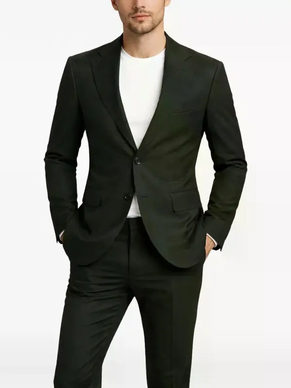 FRANZESE COLLECTION Stefano De Martino Single-breasted Suit - Green