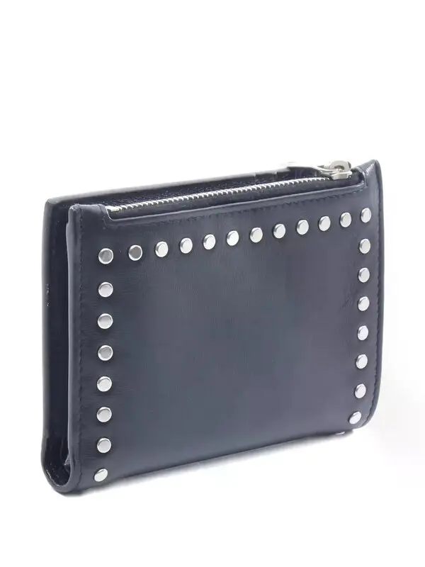 Saint Laurent 2010s Studded Bi-fold Wallet