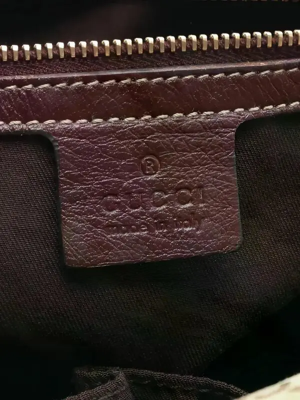 Gucci 2000s Mini Boston Gg Canvas Tote Bag