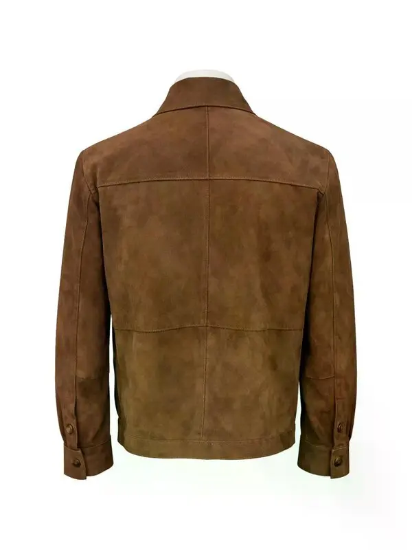 FRANZESE COLLECTION Bonded Suede Jacket