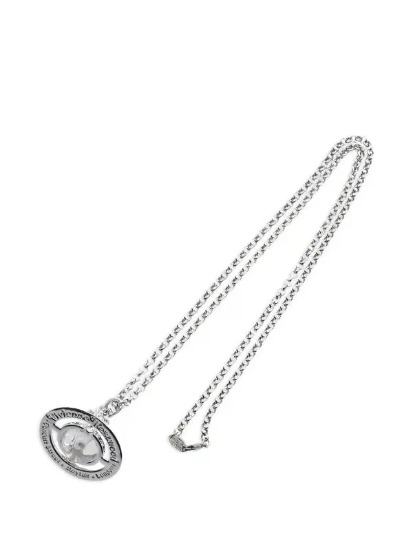 VIVIENNE WESTWOOD Small Orb Pendant Necklace - Silver