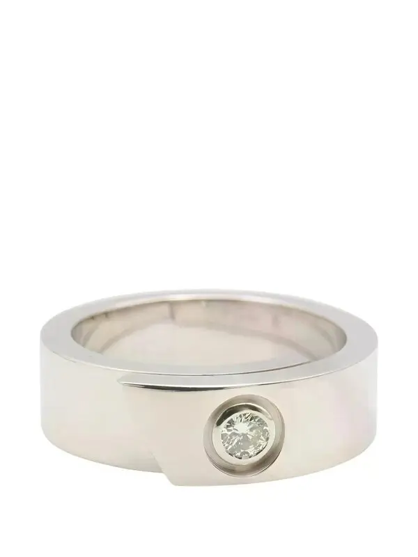 CARTIER Anniversary Diamond Ring - Silver