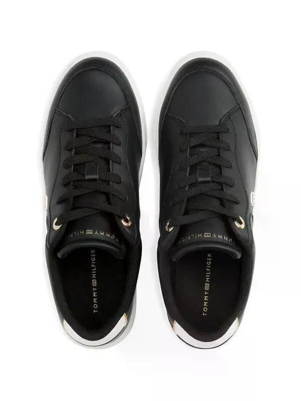 Tommy Hilfiger Logo-plaque Sneakers