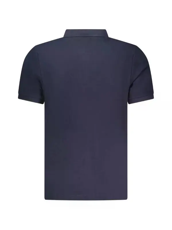 NORTH SAILS Logo-patch Piqué Polo Shirt - Blue