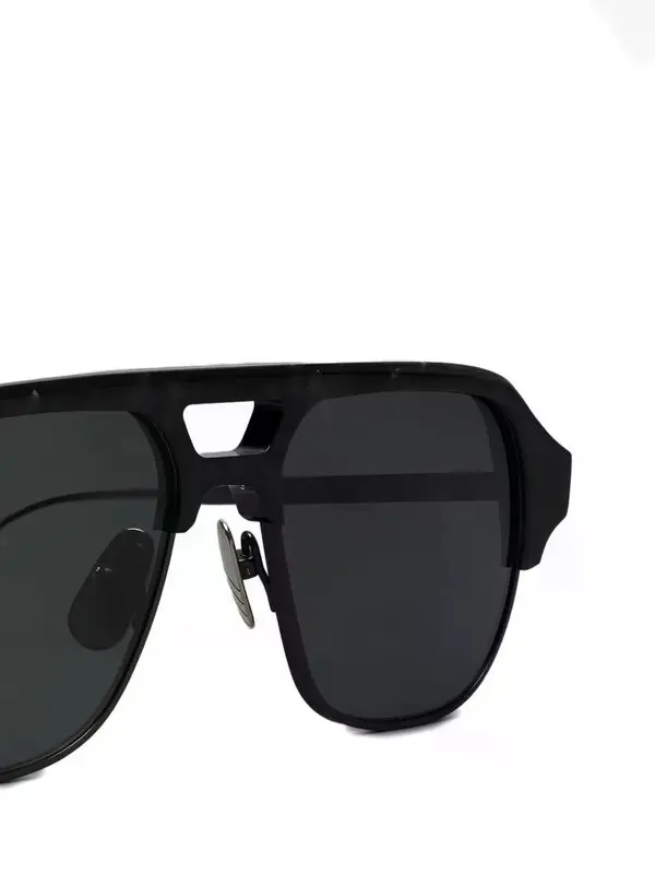 Thom Browne Pilot-frame Sunglasses - Black