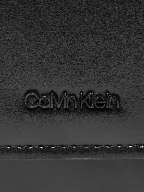 Calvin Klein Foldover Debossed-logo Shoulder Bag