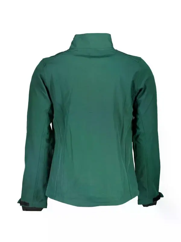 GIAN MARCO VENTURI VINTAGE Logo-patch Zip-up Sport Jacket