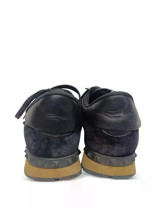 Valentino Garavani Rockrunner Rockstud Sneakers - Black