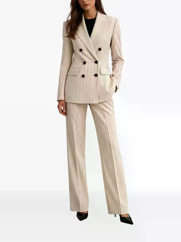 ROOM76 Pinstripe Double-breasted Suit