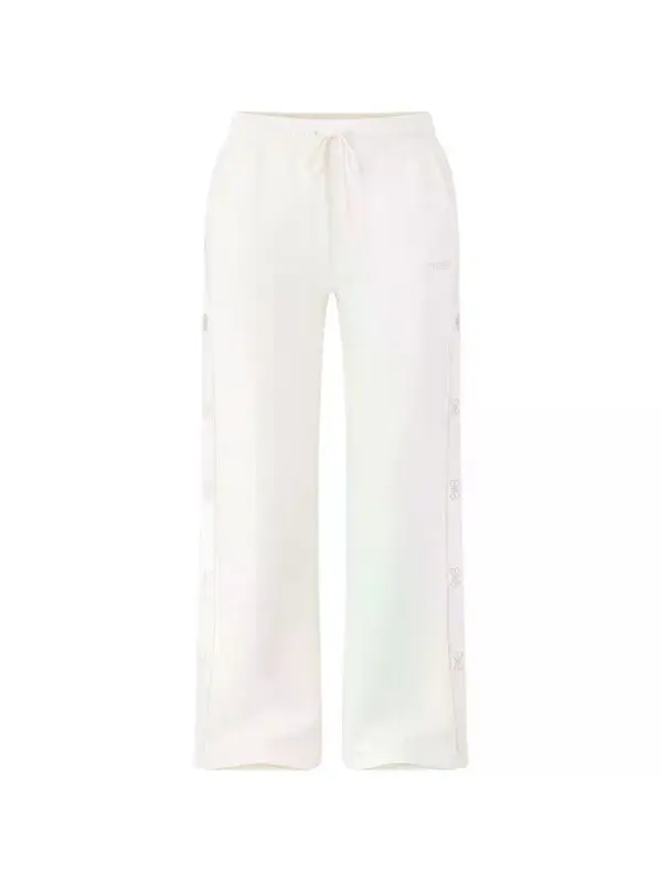 Guess Logo-detail Track Pants - Neutrals