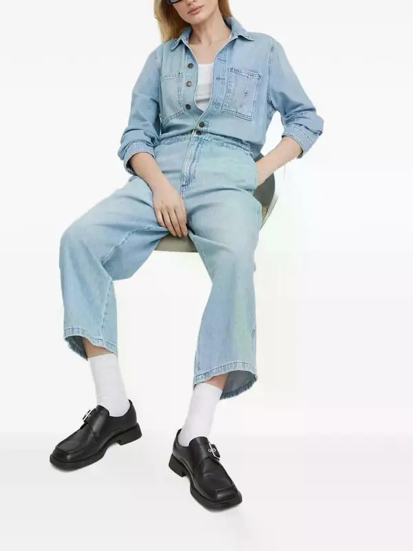 LEVI'S Iconic Lightweight Buttoned Jumpsuit - Blue