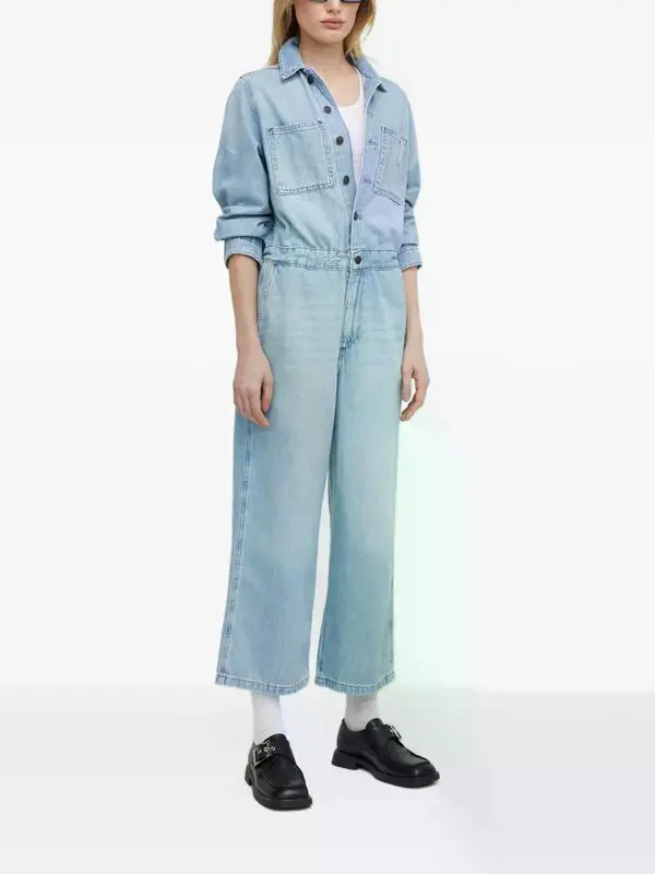 LEVI'S Iconic Lightweight Buttoned Jumpsuit - Blue