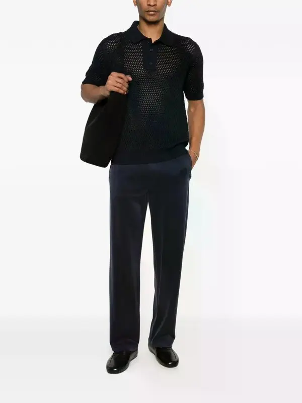 Prada Knitted Polo Shirt
