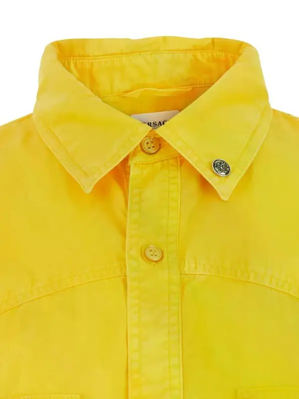 Versace Medusa Western-style Shirt - Yellow